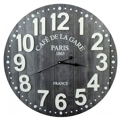 Clocks Cafe De La Gare 58cm - The French Shoppe
