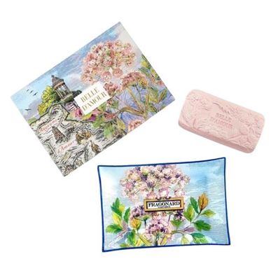 Belle d’Amour Soap & Soap Dish Set – Fragonard | The French Shoppe