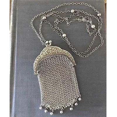 Vintage Silver Coin Purse - The French Shoppe