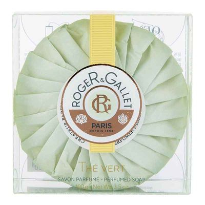 Roger & Gallet Green Tea Perfumed Soaps - The French Shoppe