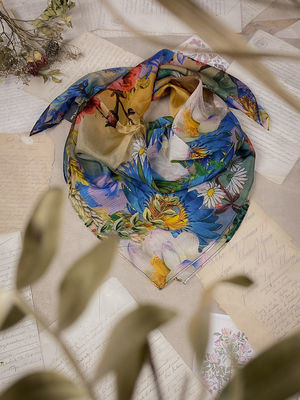 ALEXANDRIE Modal Square Scarf | Elegant & Lightweight - The French Shoppe