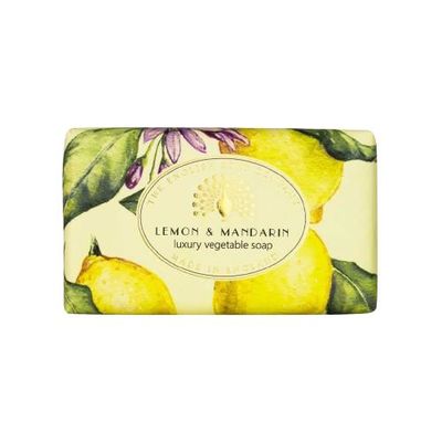 Vintage Lemon & Mandarin Soap - Vegan & Eco-Friendly - The French Shoppe