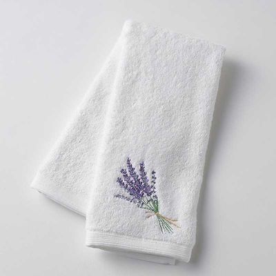 Lavender Bouquet Hand Towels - The French Shoppe