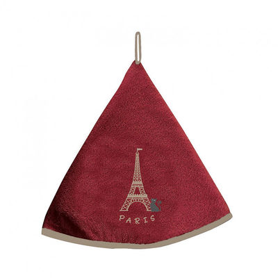Round Hand Towels with Eiffel Towers - The French Shoppe