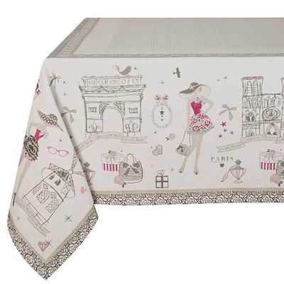 Square Jacquard Tablecloths - The French Shoppe